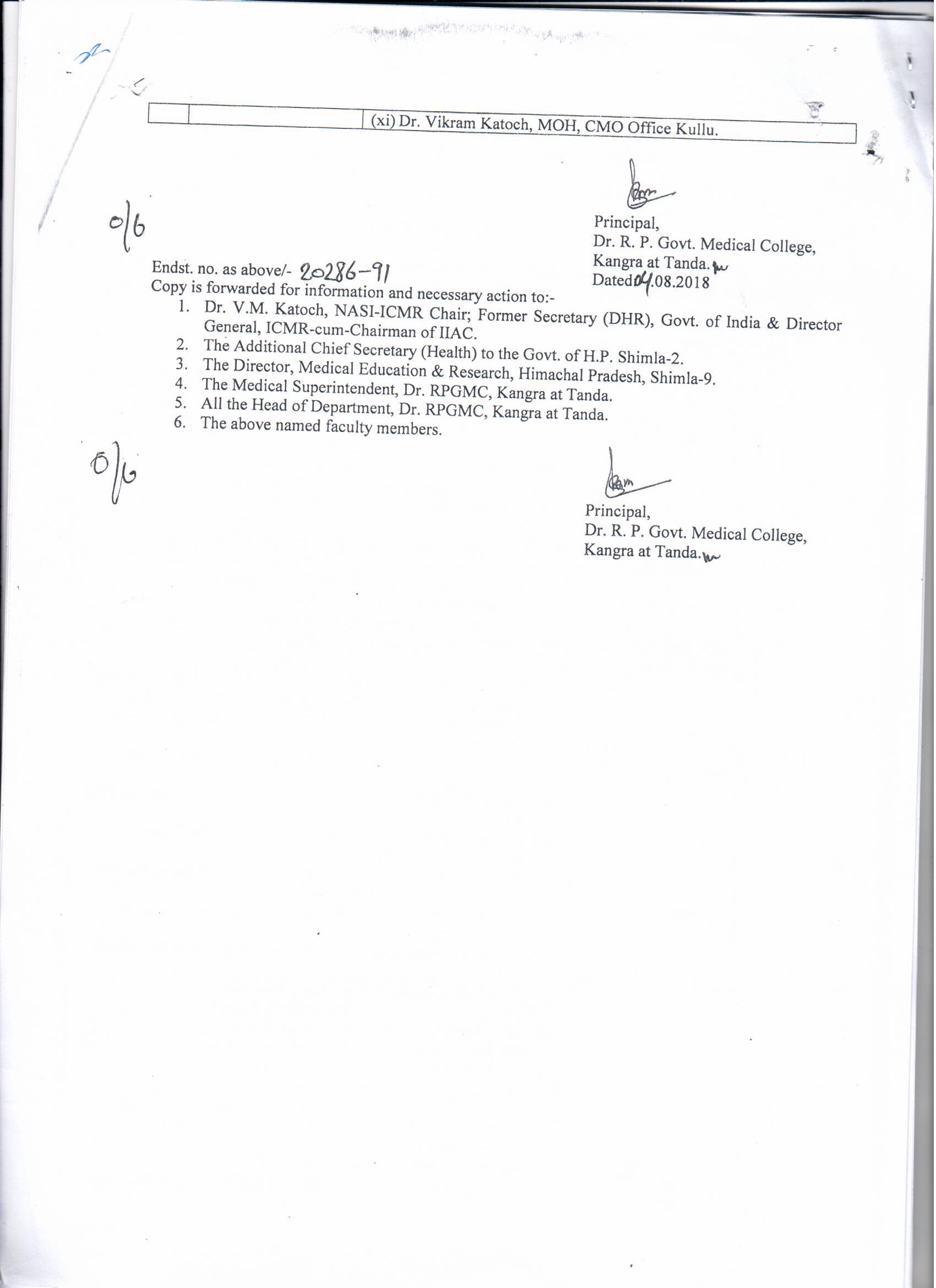 Research Council – Dr. Rajendra Prasad Govt. Medical College & Hospital